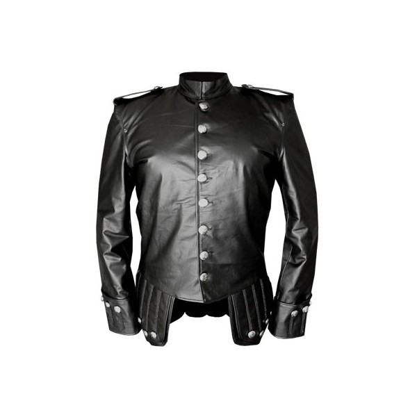 Black Leather Doublet
